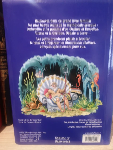 LES PLUS BEAUX Recits De La Mythologie Tony Wolf Grand Format Edi ... LES PLUS BEAUX Recits De La Mythologie Tony Wolf Grand Format Edi ...