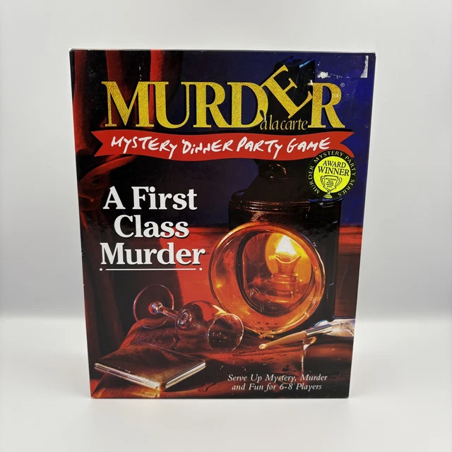 PAUL LAMOND A First Class Murder A La Carte Mystery Dinner Party Game ...