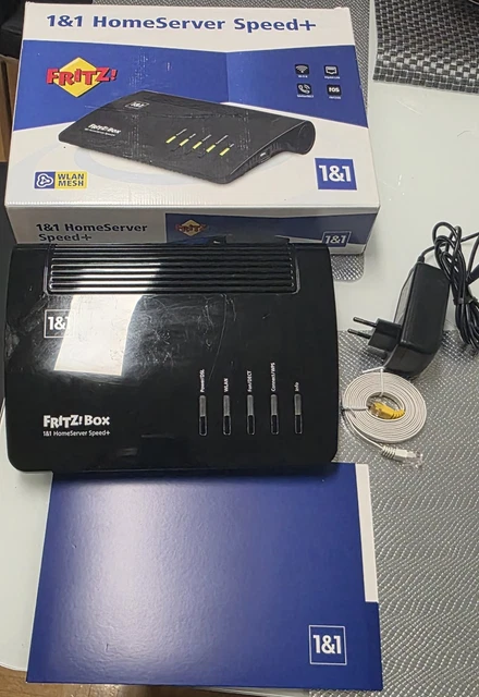 AVM FRITZ!BOX 7590 AX v2 WLAN Modem-Router-Kombination - Schwarz EUR ...