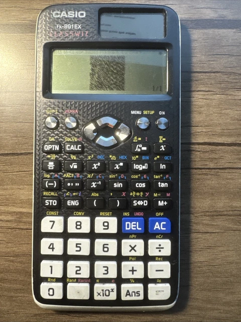 GENUINE CASIO FX-991EX Classwiz Advanced Engineering Calculator - NO ...