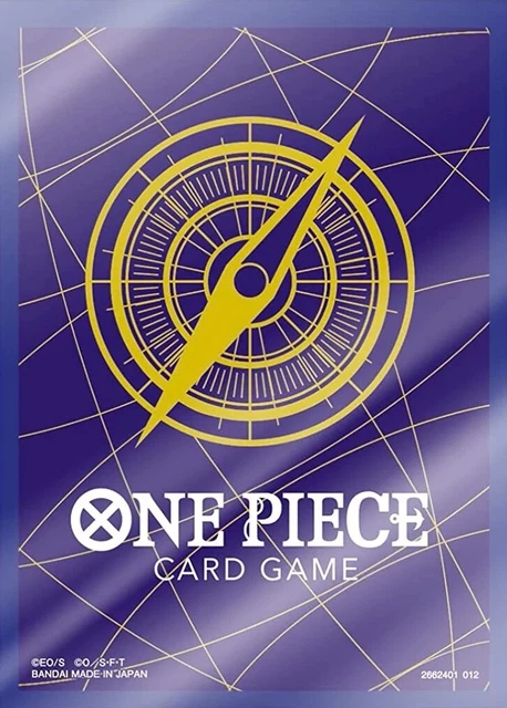10 PROTÈGE-CARTES COMPAS bleu | One Piece TCG Card Game official V2 ...