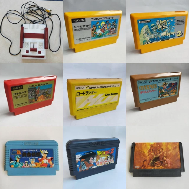 NINTENDO FAMICOM CONSOLE FC Family Computer Super Mario Bros. 3 Dragon ...