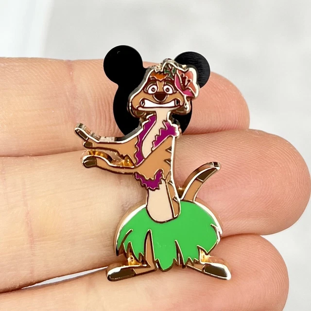 GENUINE DISNEY THE Lion King Timon Trading Pin Badge Rare Vintage Park ...