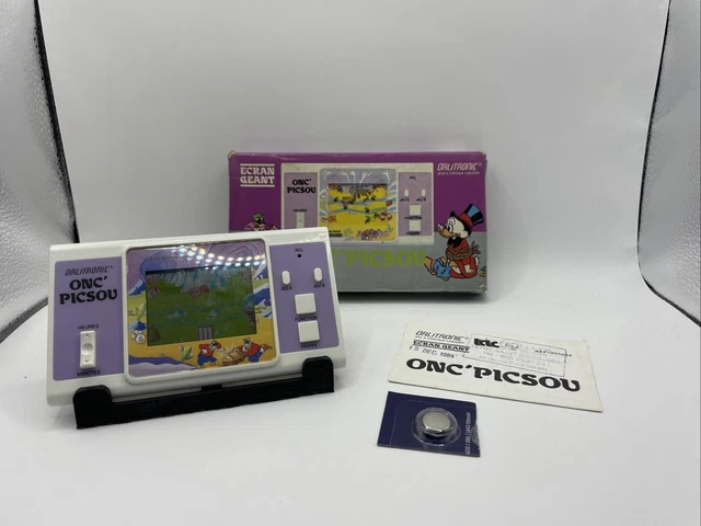 RARE ONC PICSOU Walt Disney production 1983 Orlitronic Tiger Boxed ...