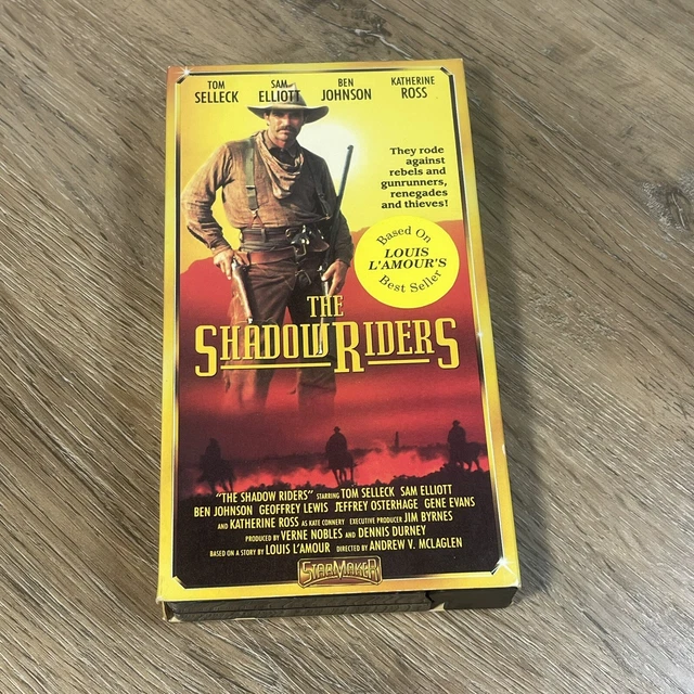 TOM SELLECK VHS Movies (The Sacketts/The Shadow Riders/Quigley Down ...