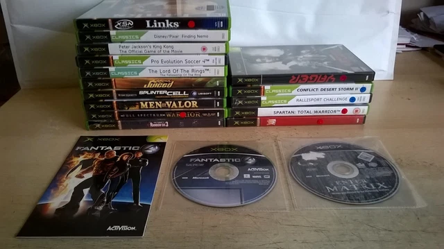 9 X ORIGINAL XBOX & XBOX 360 GAMES - BUNDLE JOB LOT JOBLOT COLLECTION £ ...