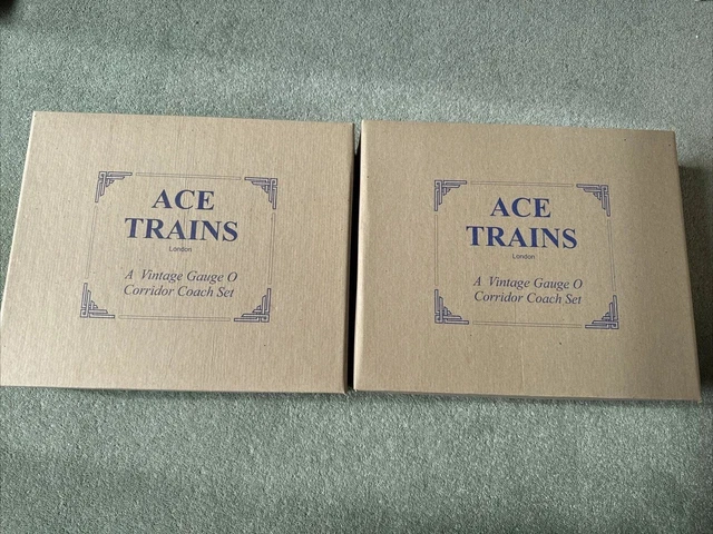ACE TRAINS LONDON A vintage gauge O corridor coach set A and Set B £397 ...