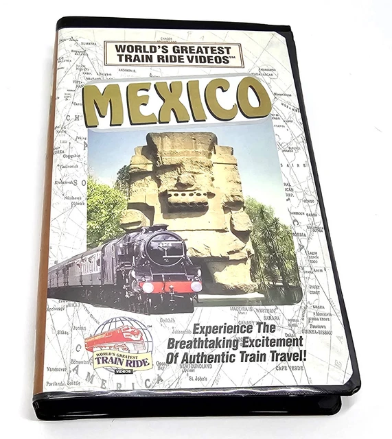 WORLD'S GREATEST TRAIN Ride Videos Mexico VHS 1996 Clamshell £9.08 ...