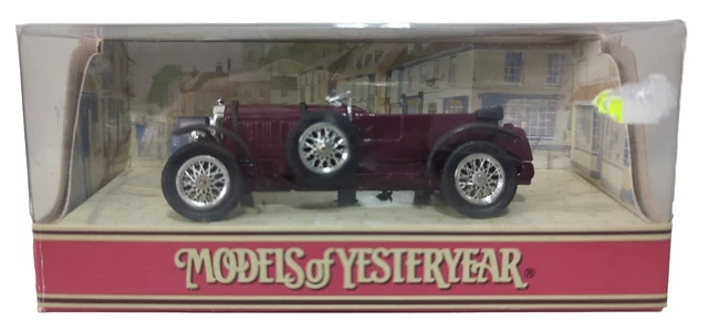 MATCHBOX MODELS OF Yesteryear Y2-C 1930 4.5lt Supercharged Bentley ...