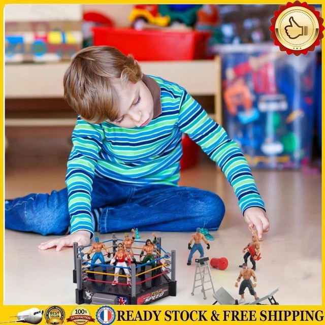 WRESTLER ATHLETE GLADIATOR Model Set Arena Battle Game Toy DIY ...