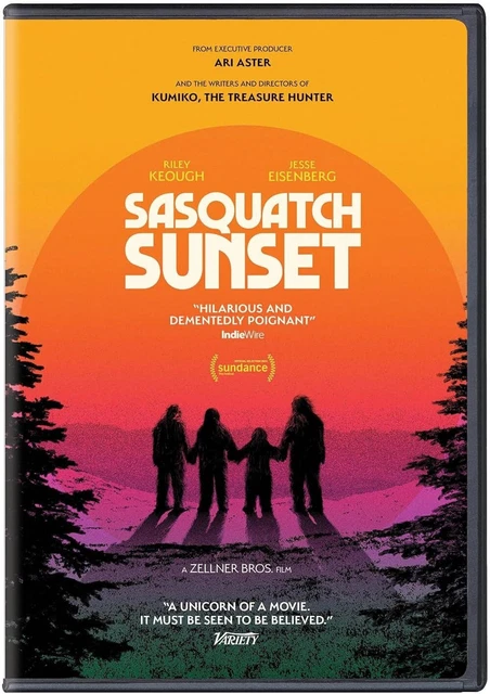SASQUATCH SUNSET (DVD) Jesse Eisenberg Riley Keough Christophe Zajac ...