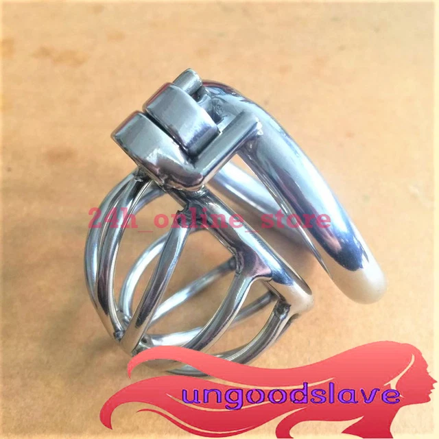 SCREW LOCK ERGONOMIC Design Stainless Steel Male Chastity Device Super ...