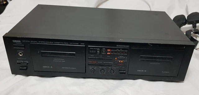YAMAHA KX-W332 TWIN Cassette Deck hifi Separate £20.00 - PicClick UK