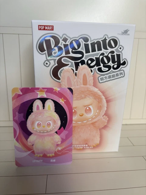POP MART AUTHENTIC Big into Energy Labubu Loyalty £25.00 - PicClick UK