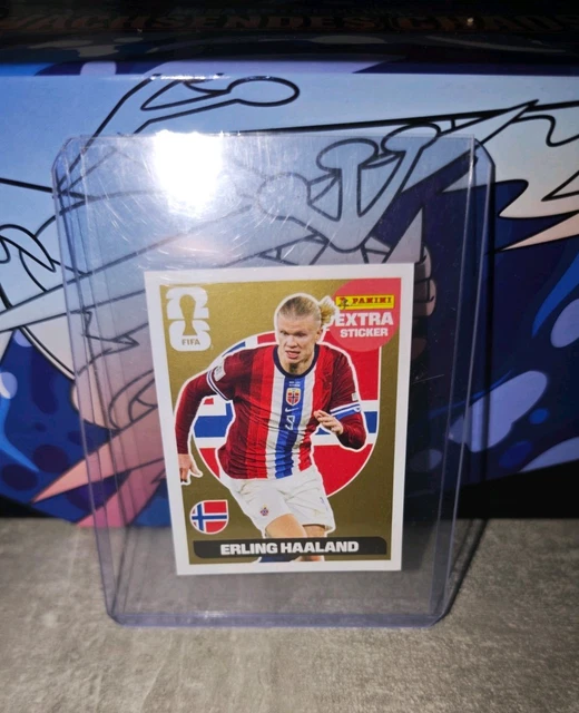ERLING HAALAND EXTRA Sticker Panini World Cup 2026 Mint from Packet EUR ...