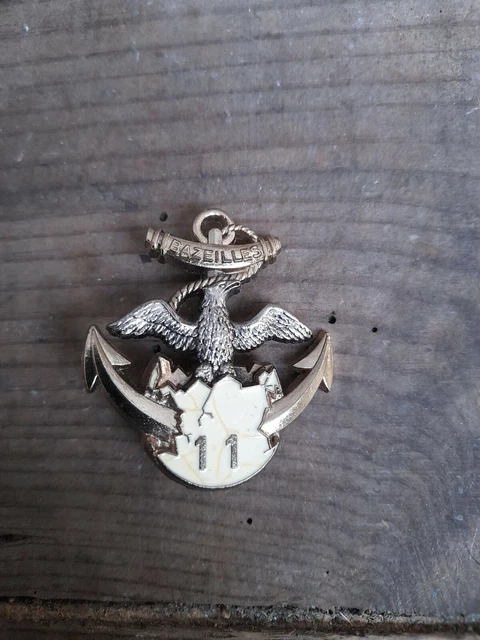 INSIGNE 3 ÈME regiment infanterie de marine 11eme compagnie EUR 12,00 - PicClick FR