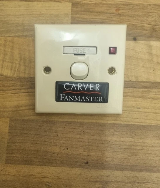 CARAVAN MOTORHOME CAMPERVAN boat carver fanmaster 12v switch $25.66 ...