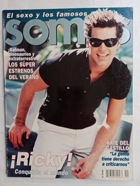 RICKY MARTIN SOMOS Mexican Magazine Mexico Spanish June 1997 $24.99 ...