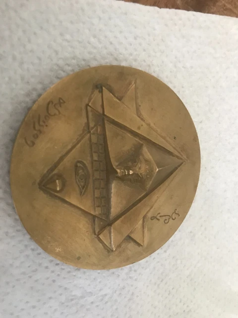 MÉDAILLE EN BRONZE Les Droits De L’Homme Nicole Buisson monnaie de ...