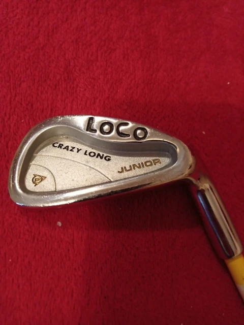 DUNLOP LOCO CRAZY Long Junior Ind1 5 Iron Golf Club £12.99 - PicClick UK