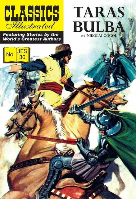 CLASSICS ILLUSTRATED J.E.S- Taras Bulba #30 (Nikolai Gogol) £12.00 ...
