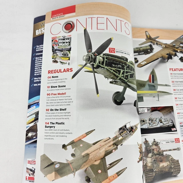 AIRFIX MODEL WORLD July 2016 Issue 68 Lightning Strikes Low Level Punch ...