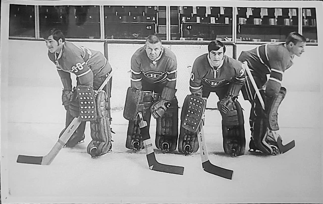 1969 GAYE COOLEY Gump Worsley Rogie Vachon Nhl Hockey Photo Phil Myre ...