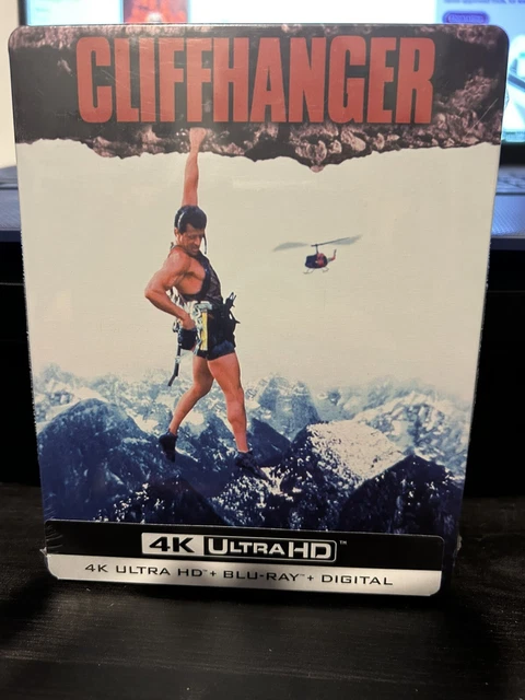 CLIFFHANGER 4K UHD & Blu Ray Steelbook US Exclusive NEW & SEALED £33.99 ...