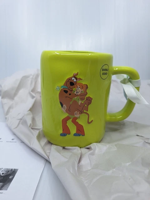 SCOOBY-DOO X RAE Dunn 2024 HEEBIE JEEBIES Scooby-Doo & Shaggy 2-Sided ...