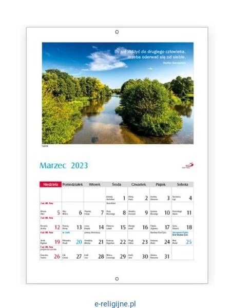 POLSKI KALENDARZ ŚCIENNY 2023 EP Pozdrowienia z Polski EUR 9,46 - PicClick FR