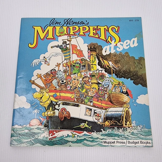 JIM HENSON'S MUPPETS at Sea Picture Book Vintage 1982 £7.77 - PicClick UK