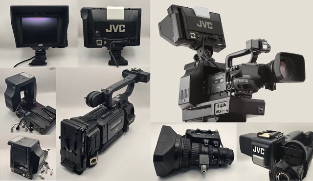 JVC GY-HD251 COMPLETE Studio System - Camcorder+Monitor+Studio Adapter ...