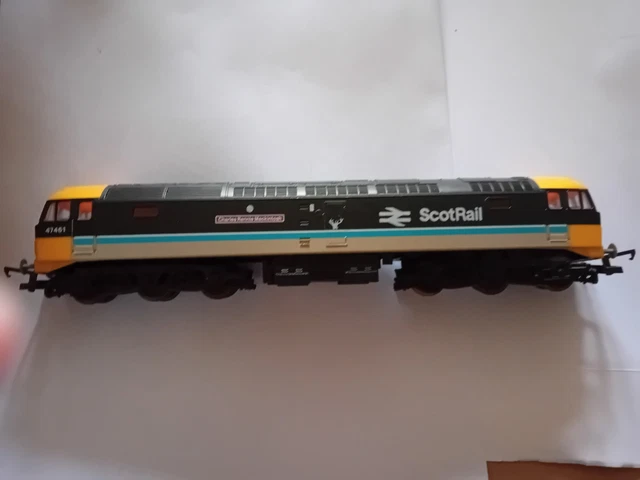 LIMA 00 GAUGE Class 47 Loco Scotrail 47461 Charles Rennie Mcintosh Exc ...