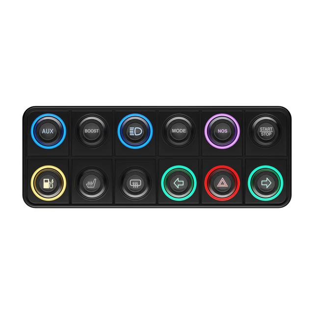 AIM MOTORSPORT REMOTE Button CAN Interface Switch Keypad 12 Button Pro ...
