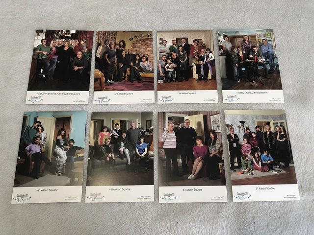 EASTENDERS 25TH ANNIVERSARY Cast Cards (Walford Families 2010) £18.00 ...