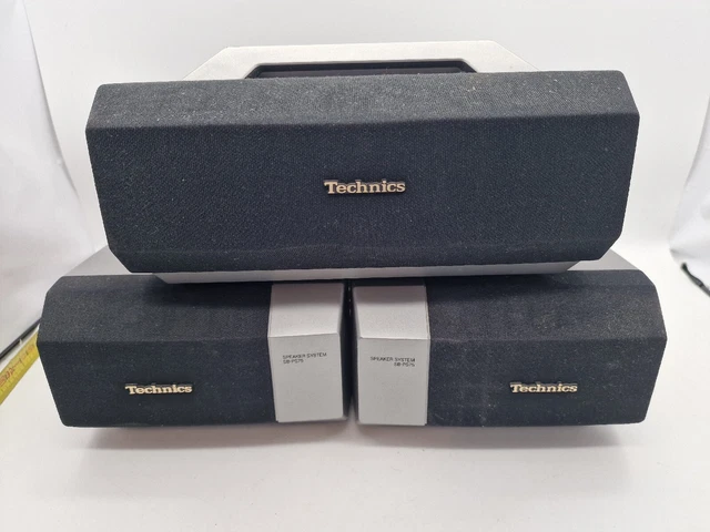TECHNICS SB-PS75 / SB-PC75 Surround Sound Speakers £23.00 - PicClick UK
