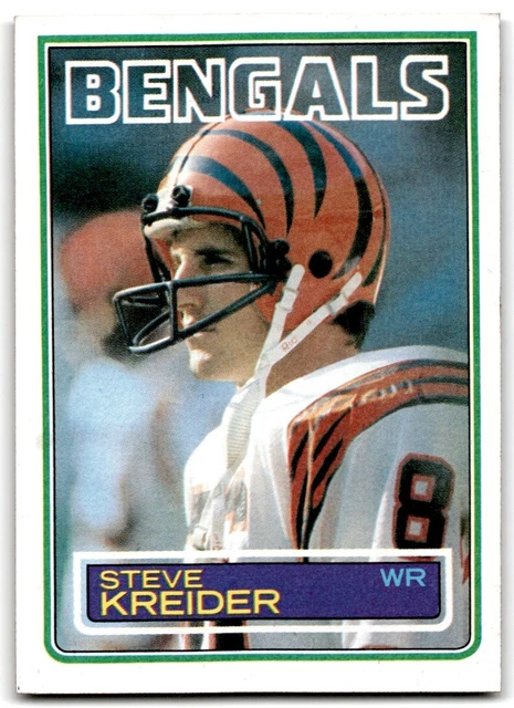 CARTE FOOTBALL 1983 Topps Steve Kreider #238 EUR 1,91 - PicClick FR