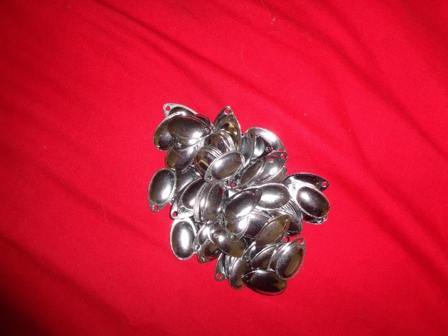 FRENCH SPINNER BLADES Pack 30 Sizes 2 Silver £6.00 - PicClick UK