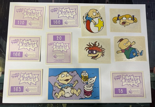 RUGRATS NICKELODEON STICKERS Card YOU PICK 1997 Merlin Collection (x1 ...