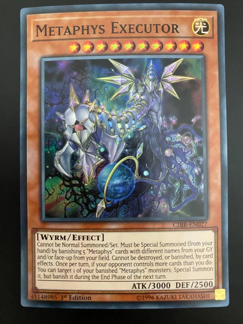 YUGIOH METAPHYS EXECUTOR CIBR-EN027 1st Edition Super Rare NM EUR 0,73 ...