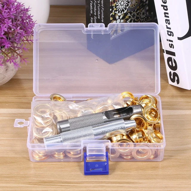 2 PIECES EYELET Tool Set Grommet Boot Repair Kit Eyelets for Fabric £44 ...