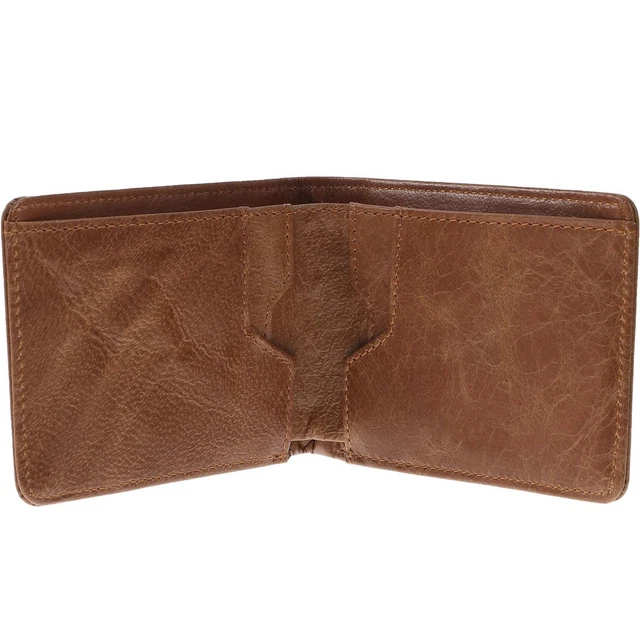 2 COUNT ANTI Theft Wallet for Men Money Clip Credit Card Holder Bifold ...