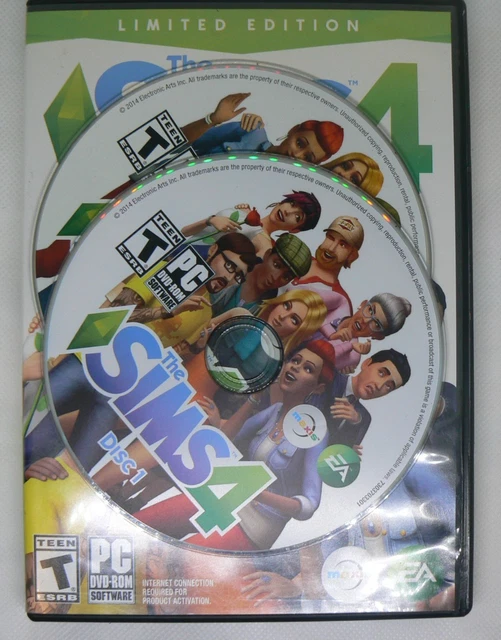 THE SIMS 4 Limited Edition PC Game (2 Discs, EA, Life Simulation ...