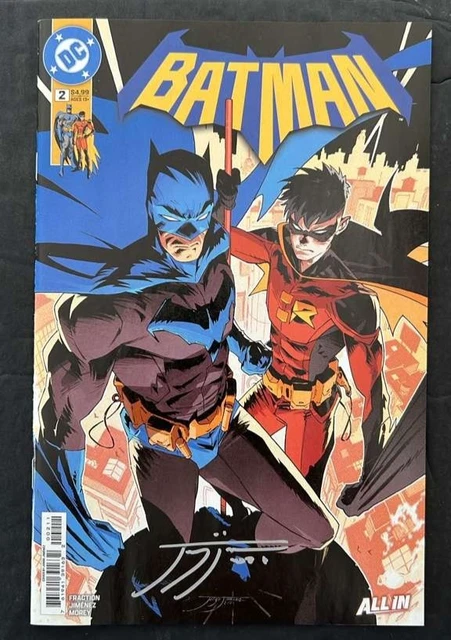 BATMAN #2 DC 2025 Main Cover Signed By Jorge Jimenez Nycc W/Coa Nm £48. ...