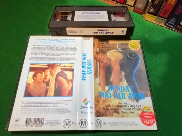 SUNDAY TOO FAR AWAY (1975) - RARE 1991 VHS Re-Issue Classic ...