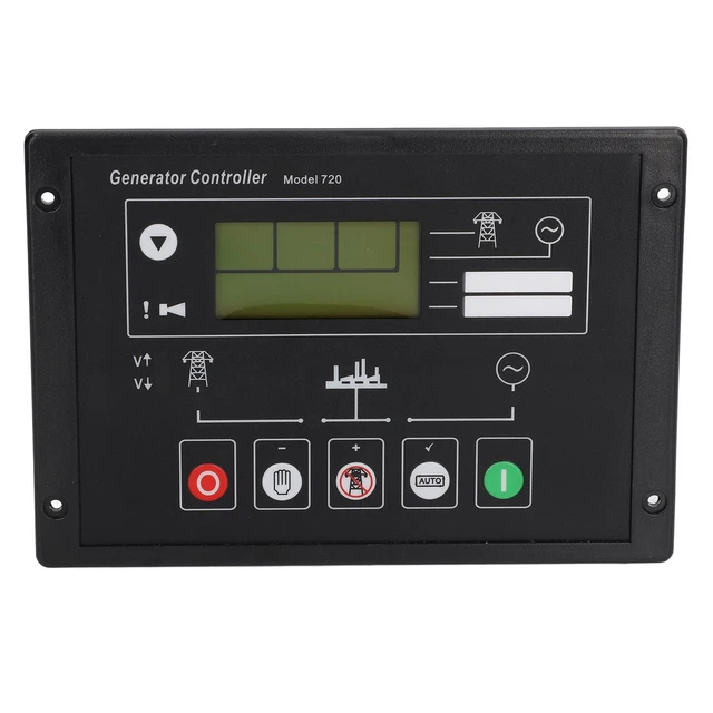 GENERATOR AUTO START Control Module LED Monitoring Remote Controlling ...