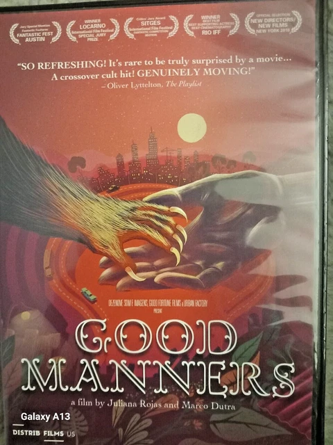 GOOD MANNERS 2017 Brazil/France DVD Region 0 Art-house meets Genre Cult ...