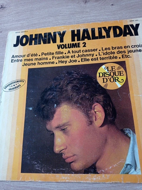 LP JOHNNY HALLYDAY - compilation vol 2 (impact 6886141) EUR 9,00 ...