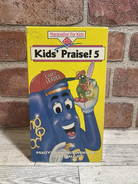 KIDS PRAISE 5 VHS Video Psalty’s Camping Adventure Count It All Joy ...