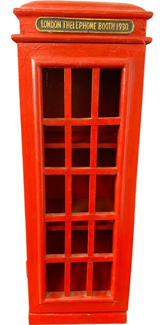 1930 LONDON TELEPHONE Booth Replica Red Model Collectable - #1008 £44. ...